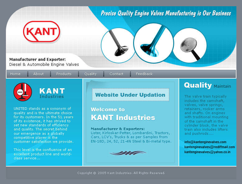 Welcome to Kant Industries